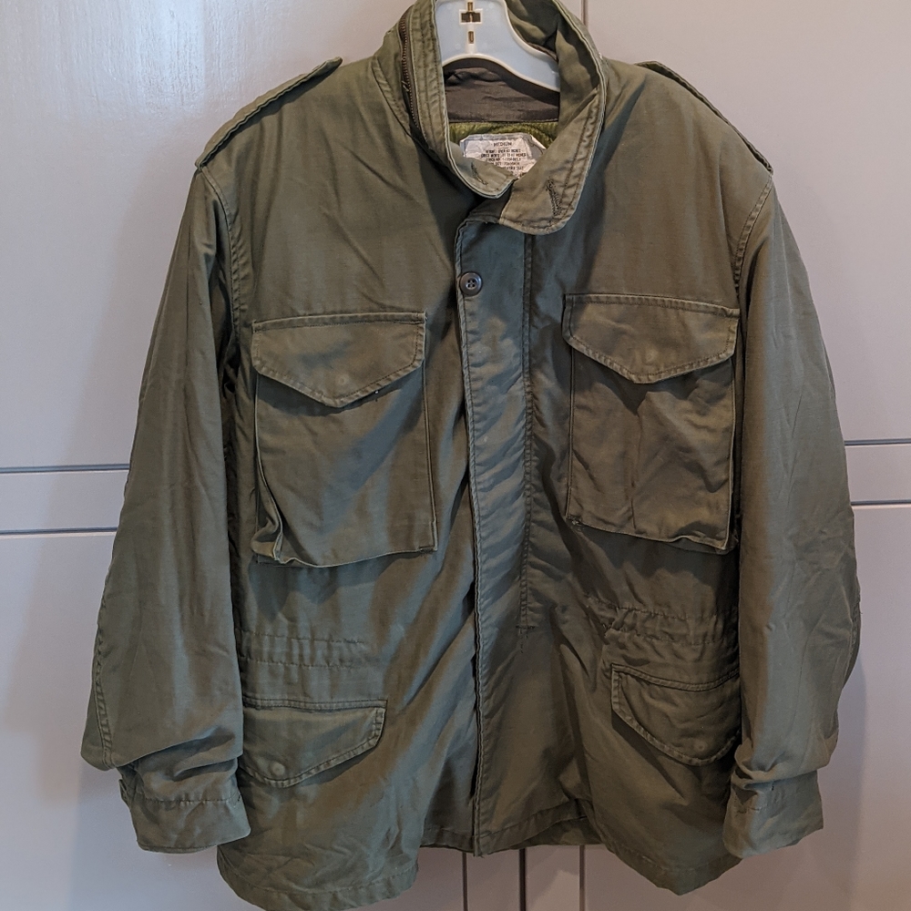 Genuine Usgi 1982 Coat Cold Weather Field Og-107 M-65… - Gem